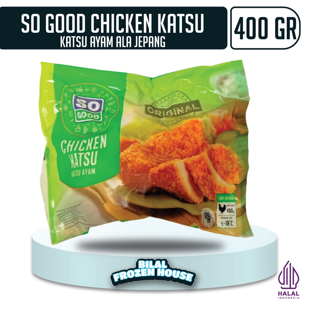 Jual So Good Chicken Katsu 400gr- Katsu Ayam | Shopee Indonesia