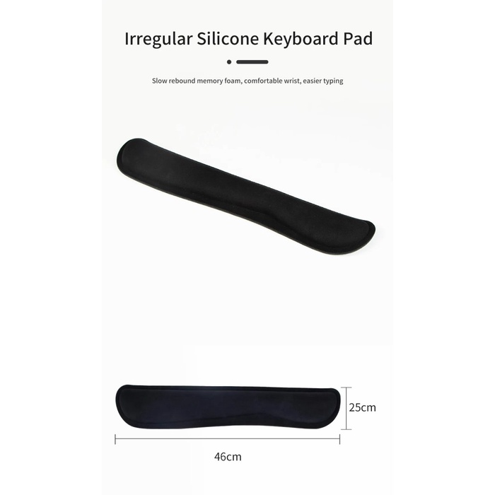 Jual Bantal Bantalan Alas Tangan Memory Foam Meja Keyboard Mouse Wrist ...
