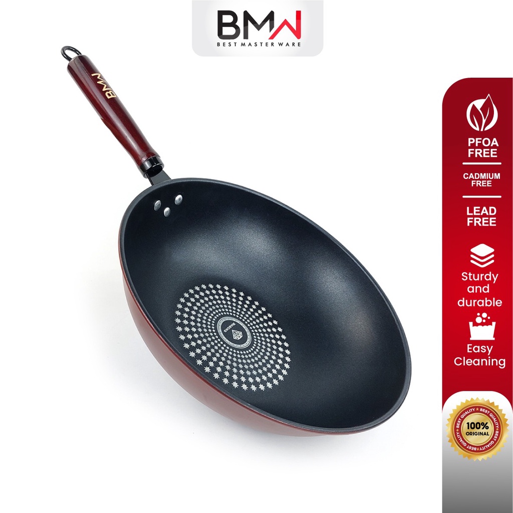Jual BMW Kitchen Ware - Wajan Tumis Penggorengan Masak Stainless Steel ...