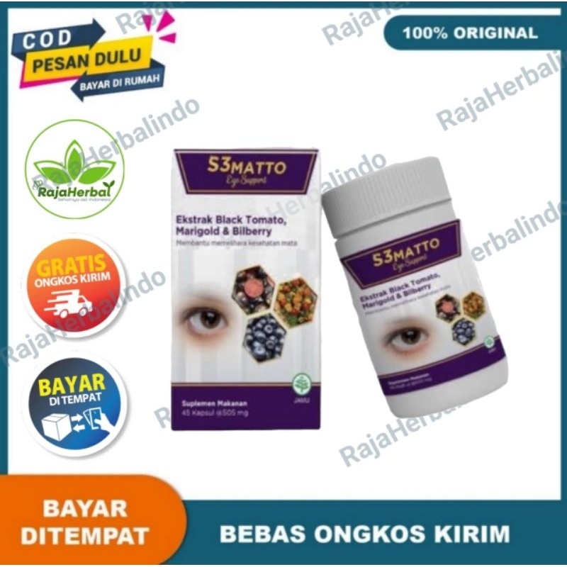 Jual S3 Matto - Suplemen Mata, Vitamin Mata, Pengurang Minus(Free ...