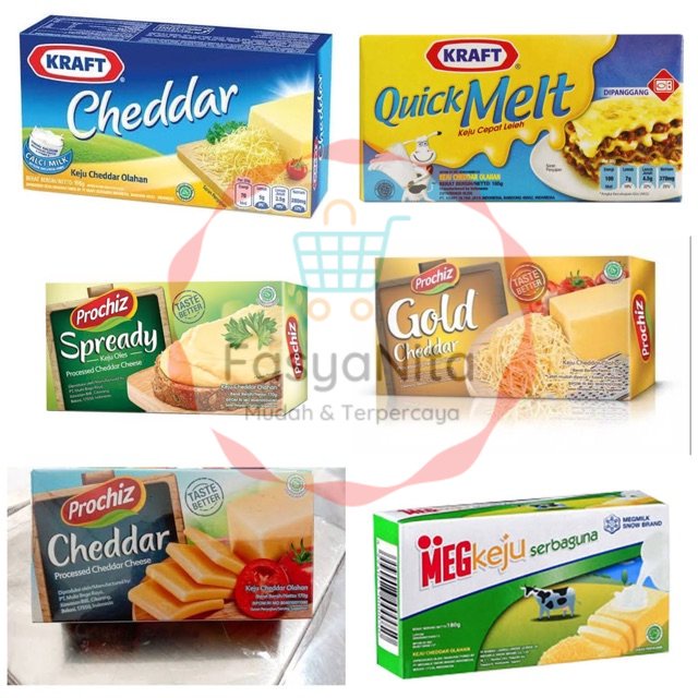 Jual KEJU CHEDDAR - KRAFT PROCHIZ GOLD MEG QUICK MELT SPREADY Diamond ...