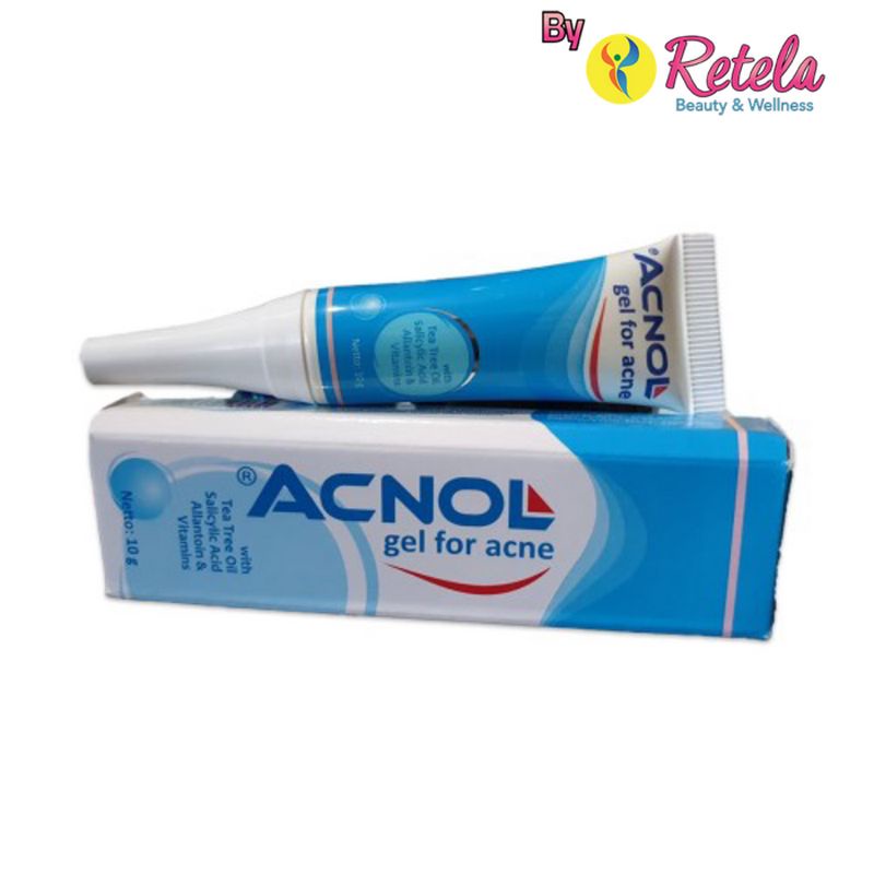 Jual ACNOL GEL FOR ACNE 10GR | Shopee Indonesia