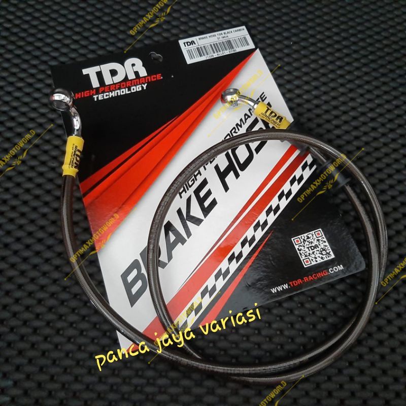 Jual SELANG REM TDR BLACK KARBON / SELANG CAKRAM KTC VARIASI universal ...