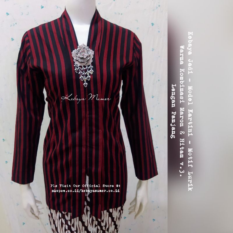 Jual Kebaya dan Sorjan Kebaya Lurik. Kebaya Kartini. Kebaya Jadi ... Jual Kebaya dan Sorjan Kebaya Lurik. Kebaya Kartini. Kebaya Jadi ...