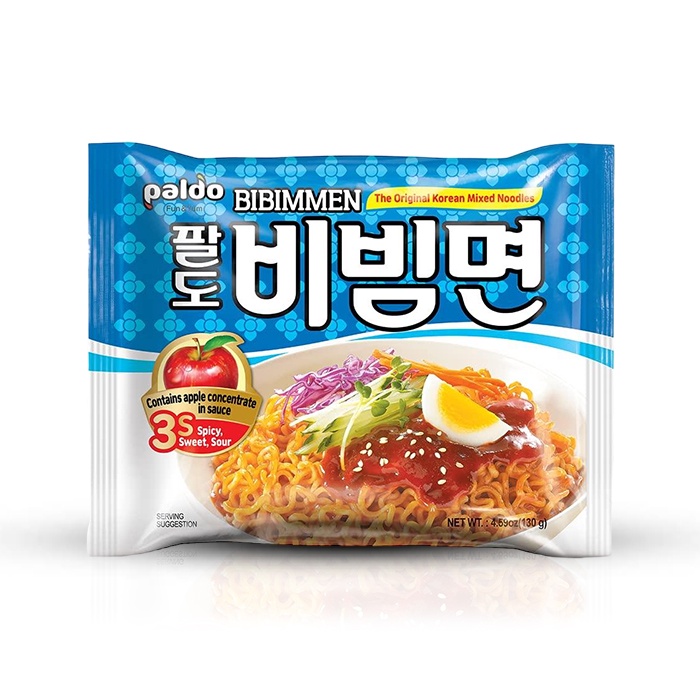 Jual Paldo Bibimmen Korean Mixed Noodles - Mie Dingin Korea Rasa Apel 130g | Shopee Indonesia