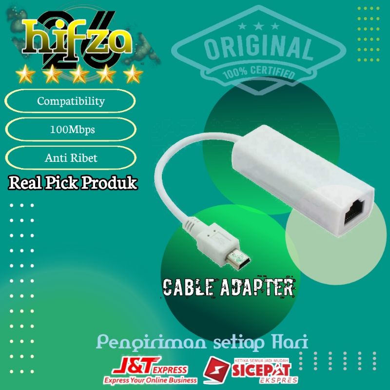 Jual DeLOCK 8 Pin USB to RJ45 LAN Cable Adapter | Shopee Indonesia