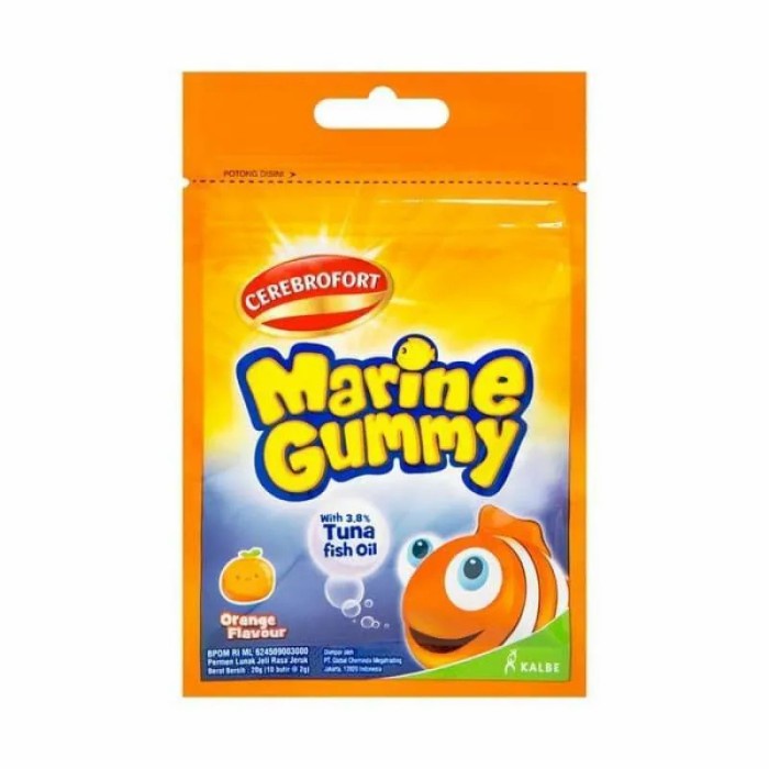 Jual CEREBROFORT MARINE GUMMY ORANGE FLAVOUR SACHET ISI 10 | Shopee ... Jual CEREBROFORT MARINE GUMMY ORANGE FLAVOUR SACHET ISI 10 | Shopee ...