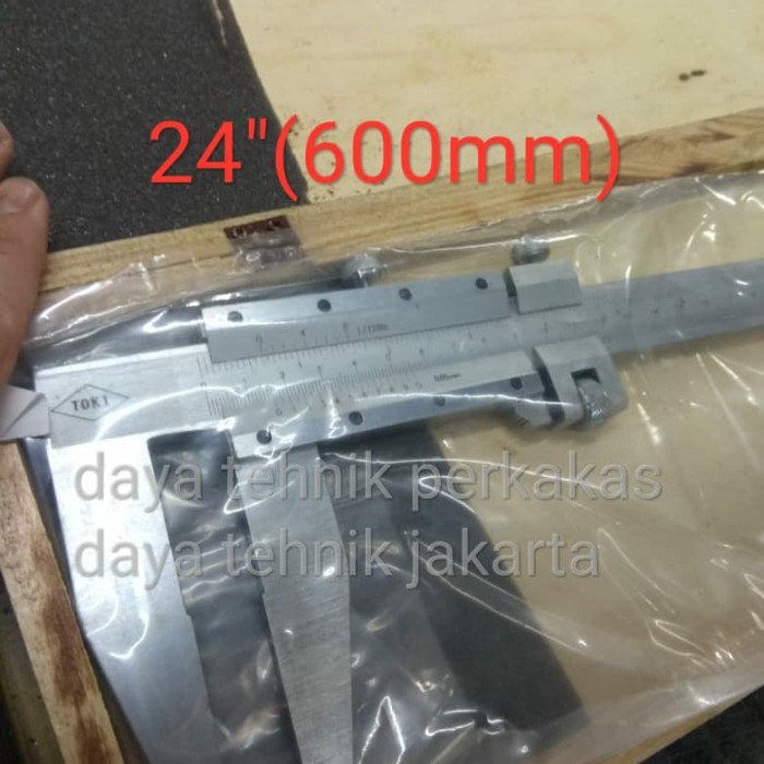Jual sigmat toki 24" - vernier caliper toki - bukan merek mitutoyo sig mat akurasi oke japan ...
