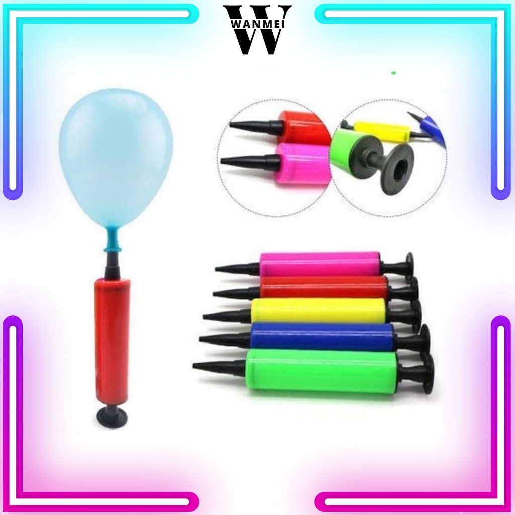 Jual WM Pompa Balon manual warna warni / Pompa Tangan Serba Guna / Alat ...