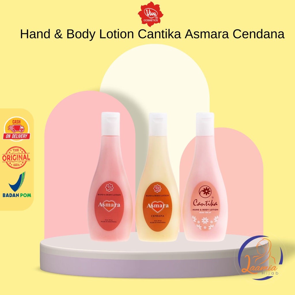 Jual Viva Hand & Body Lotion Cantika Asmara Cendana 100Ml | Shopee ...