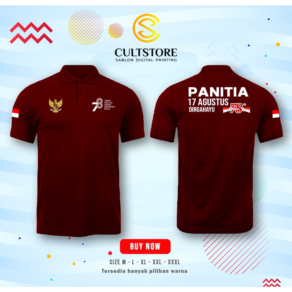 Jual POLOSHIRT KAOS KERAH / KAOS POLO PANITIA 17 AGUSTUS DIRGAHAYU RI ... Jual POLOSHIRT KAOS KERAH / KAOS POLO PANITIA 17 AGUSTUS DIRGAHAYU RI ...