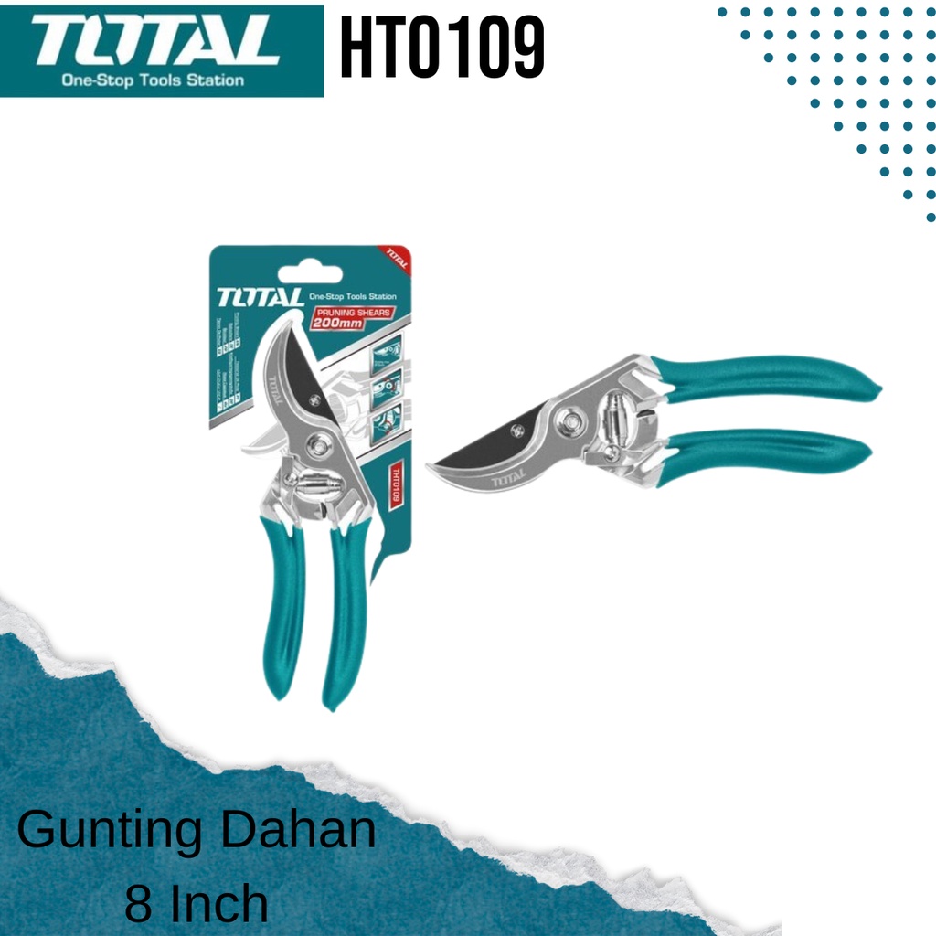 Jual Gunting Ranting 8" Gunting Potong Dahan TOTAL THT0109 8inch ...