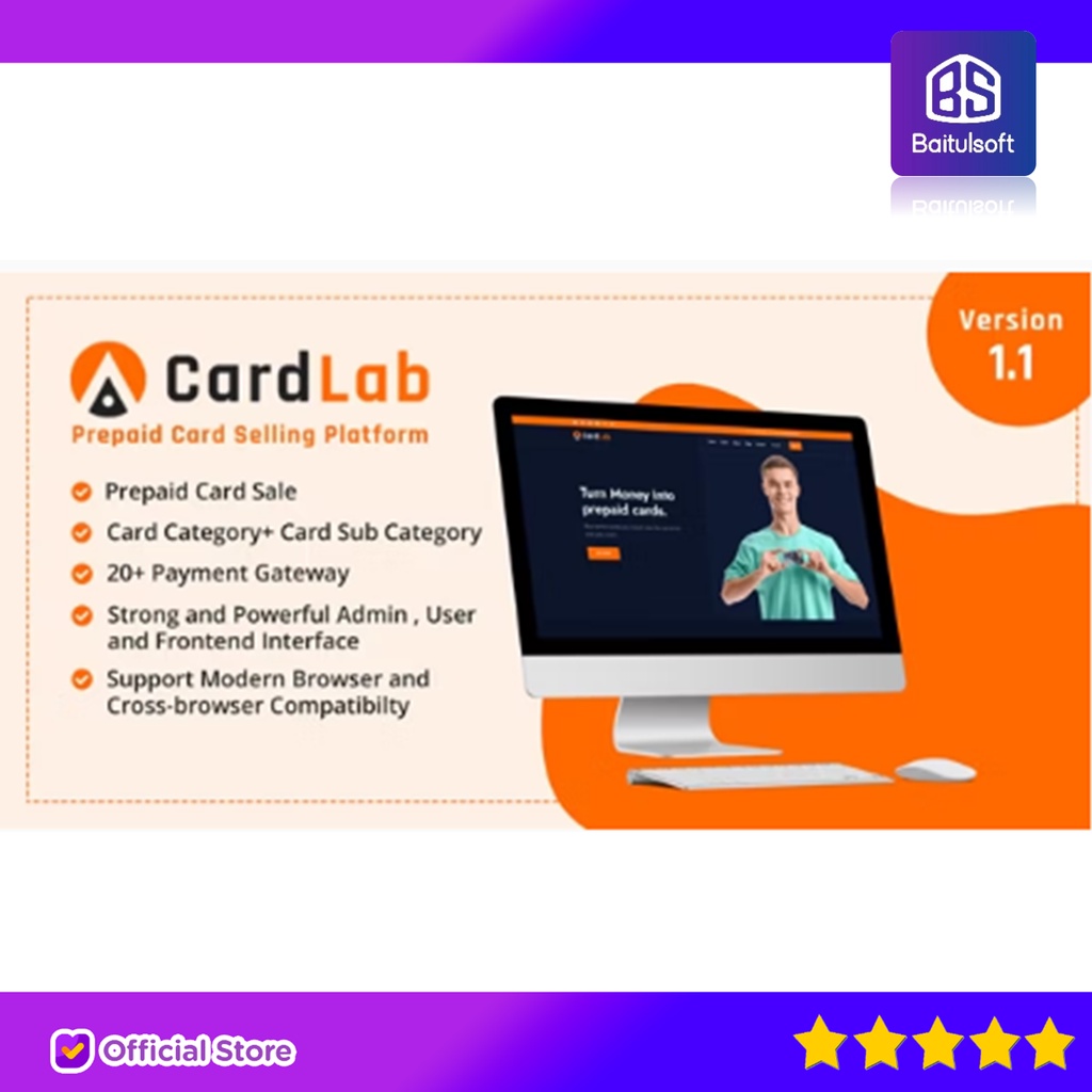 Jual SOURCE CODE APLIKASI CARDLAB - PREPAID CARD SELLING PLATFORM | Shopee Indonesia
