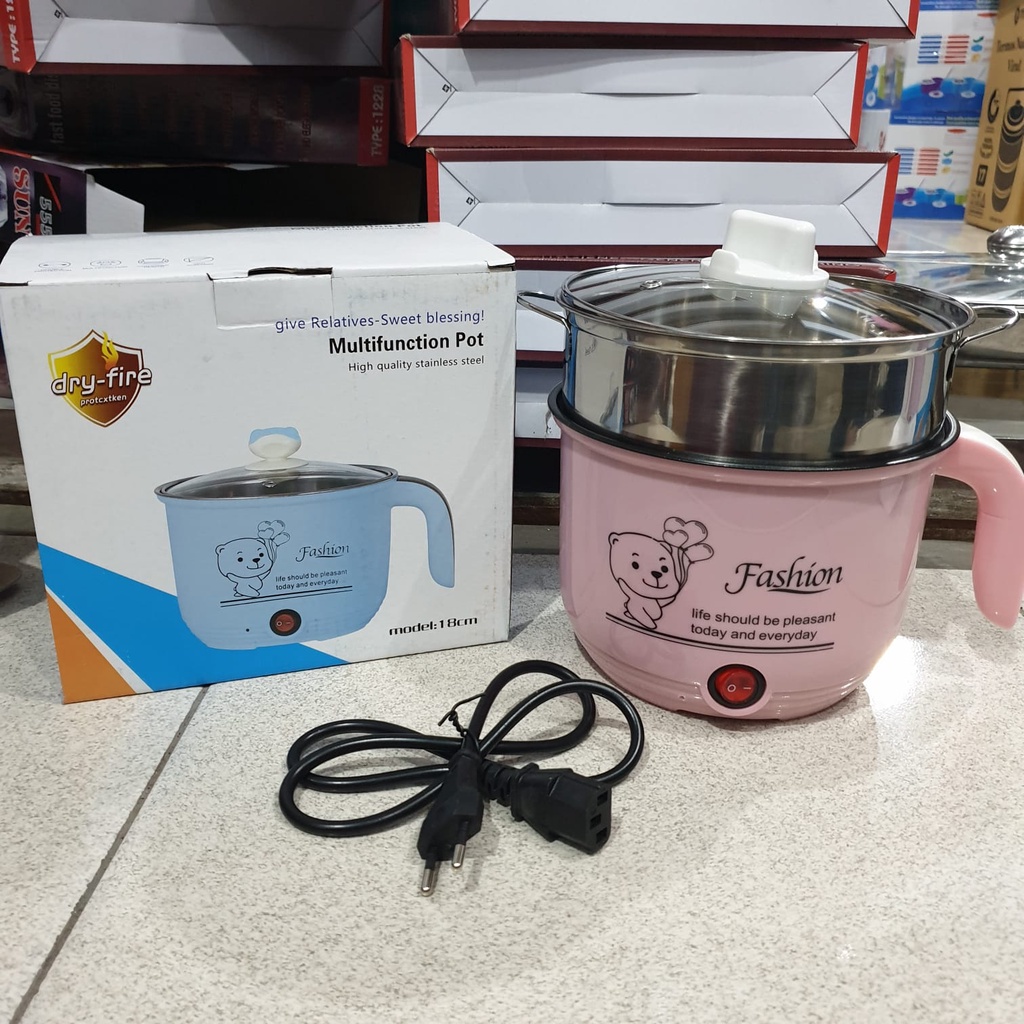 Jual (1B.5) Panci Listrik Lapisan Keramik / Electrik Fry Pan ...