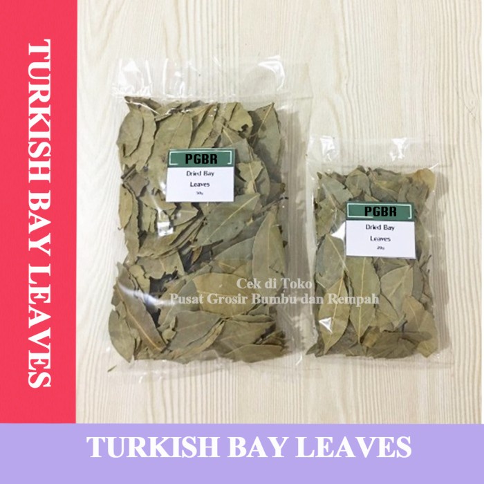 Jual Dried Bay Leaves 100gr / Daun Salam Kering / Turkish Bay Leaves 100gr | Shopee Indonesia