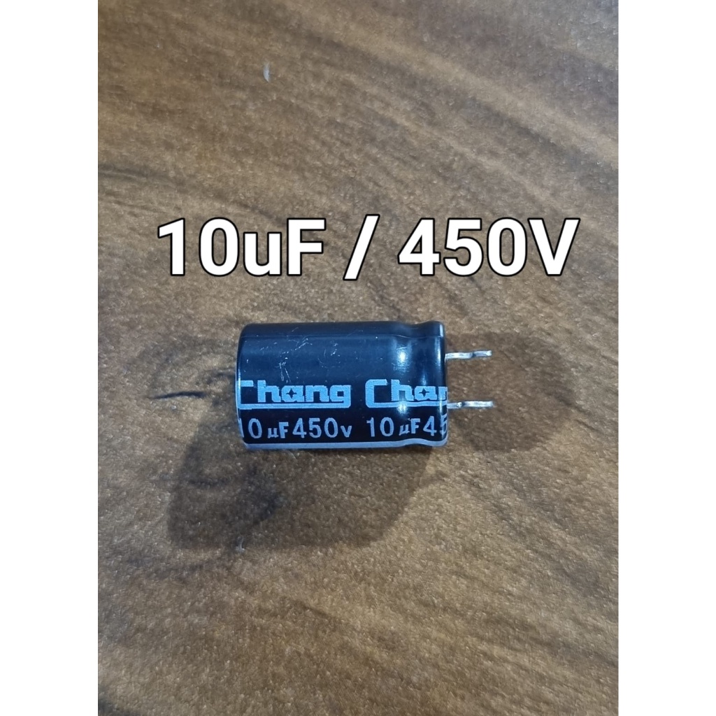 Jual Kapasitor Capacitor ELCO 10uf 450v / 10 uf 450 v / 10uf/450v Elko 10uF 450V (harga per 1pcs ...