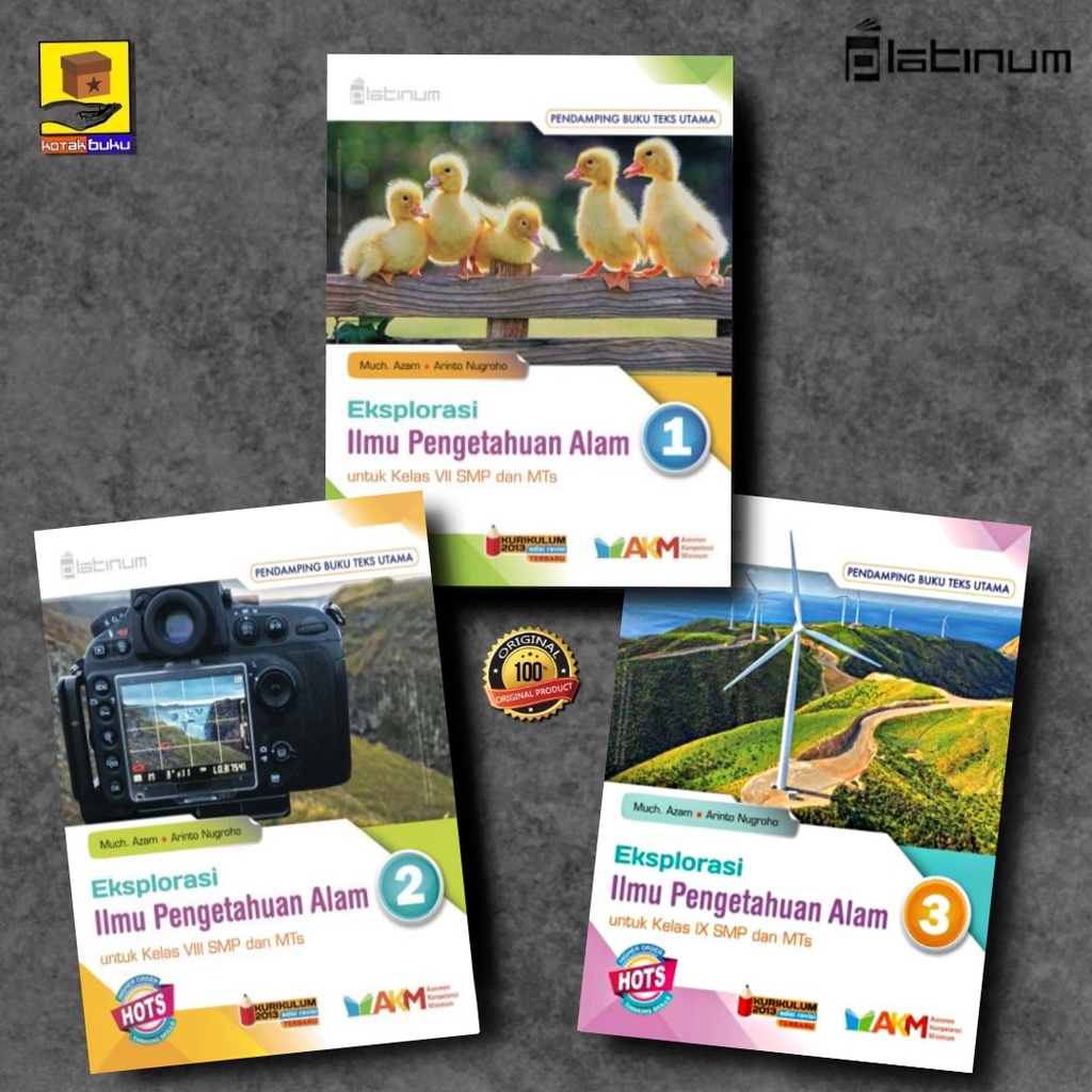 Jual Buku IPA kelas 7 8 9 / IPA SMP / PLATINUM HOTS / SEKOLAH PENGGERAK ...