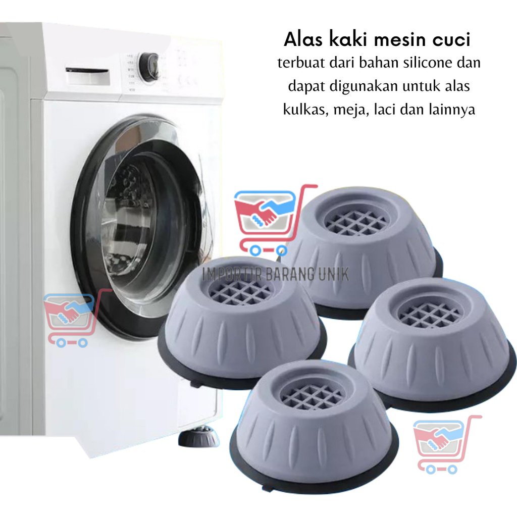 Jual IMB -G409- Alas Kaki Mesin Cuci - Tatakan Kaki Mesin Cuci Anti Getaran & Anti Slip | Shopee ...