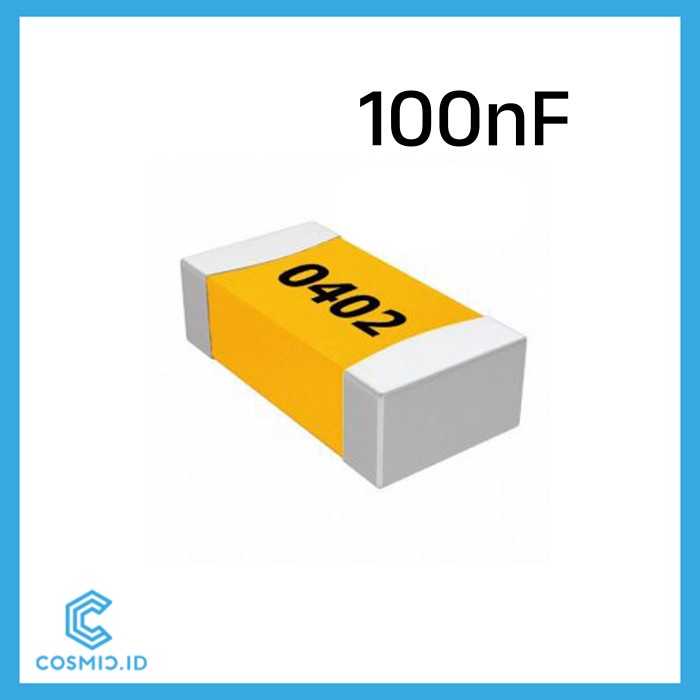 Jual Capacitor 0402 100nF Kapasitor 100 nF SMD SMT 10% 10% | Shopee ...