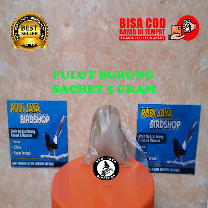 Jual PULUT LEGET SUPER 1 SACHET LEM BURUNG GETAH KARET ASLI LENGKET ...