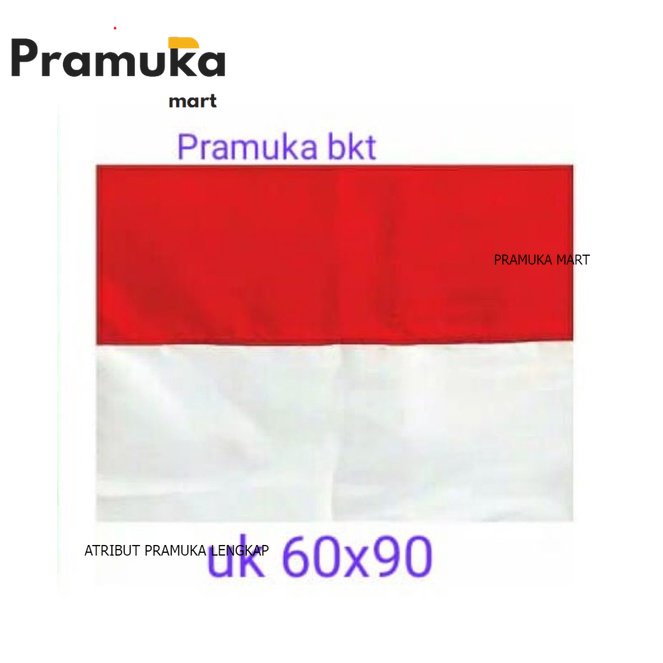 Jual Atribut Bendera merah putih 60x90cm satuan Jawa Tengah COD ...