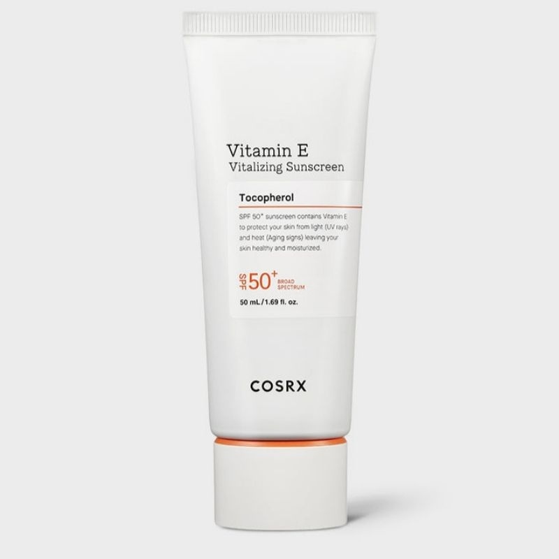 Jual COSRX Vitamin E Vitalizing Sunscreen SPF50+ PA++++ 50ml | Shopee Indonesia