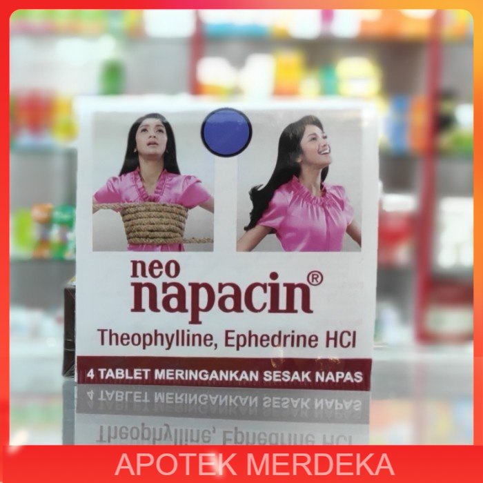 Jual Neo Napacin Box isi 50 strip / neonapacin obat asma sesak napas ...