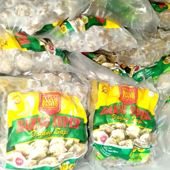 Jual Promo~Bisa COD Bakso Kering + bumbu untuk kuah (isi 40 butir ...