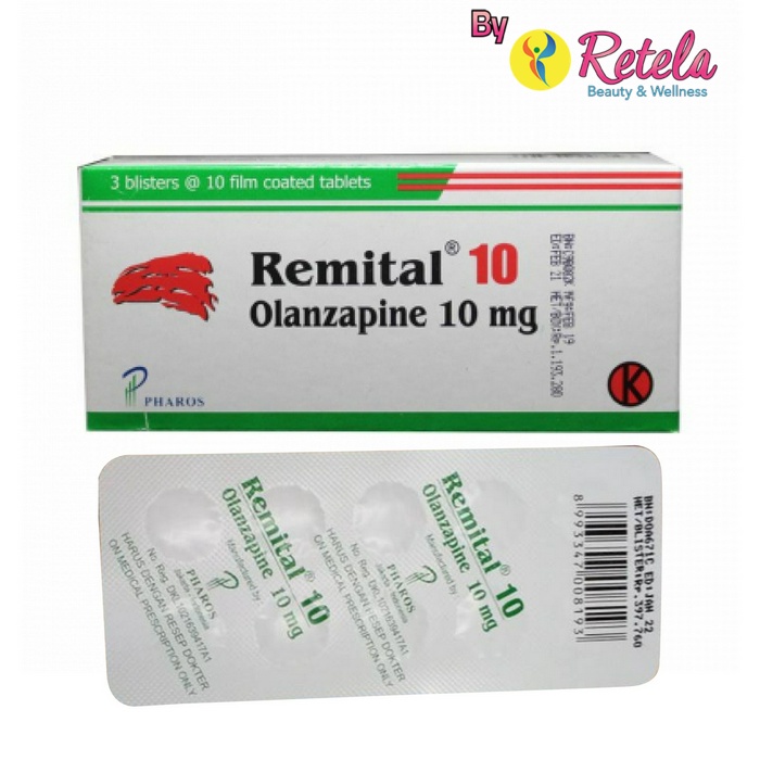 Jual REMITAL 10MG TAB FC 1 STRIP 10 TABLET | Shopee Indonesia