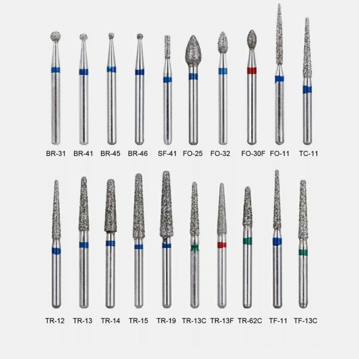 Jual Dental Burs HighSpeed Bur Bor Gigi Kecepatan Tinggi | Shopee Indonesia