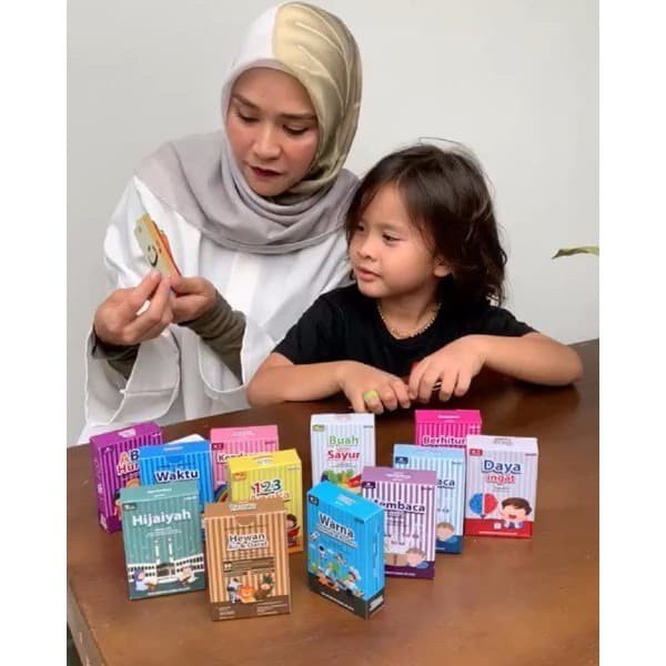 Jual NEW Promo COD Flashcard Kartu Pintar Belajar Balita Huruf Hijaiyah ...
