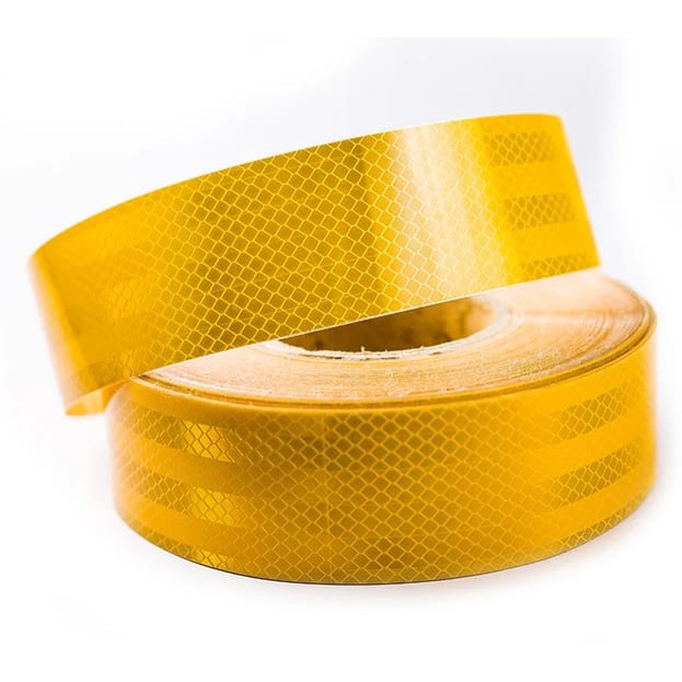 Jual 1roll Stiker 3M Mobil Box KIR DISHUB TRUK BOX Sticker diamond ...