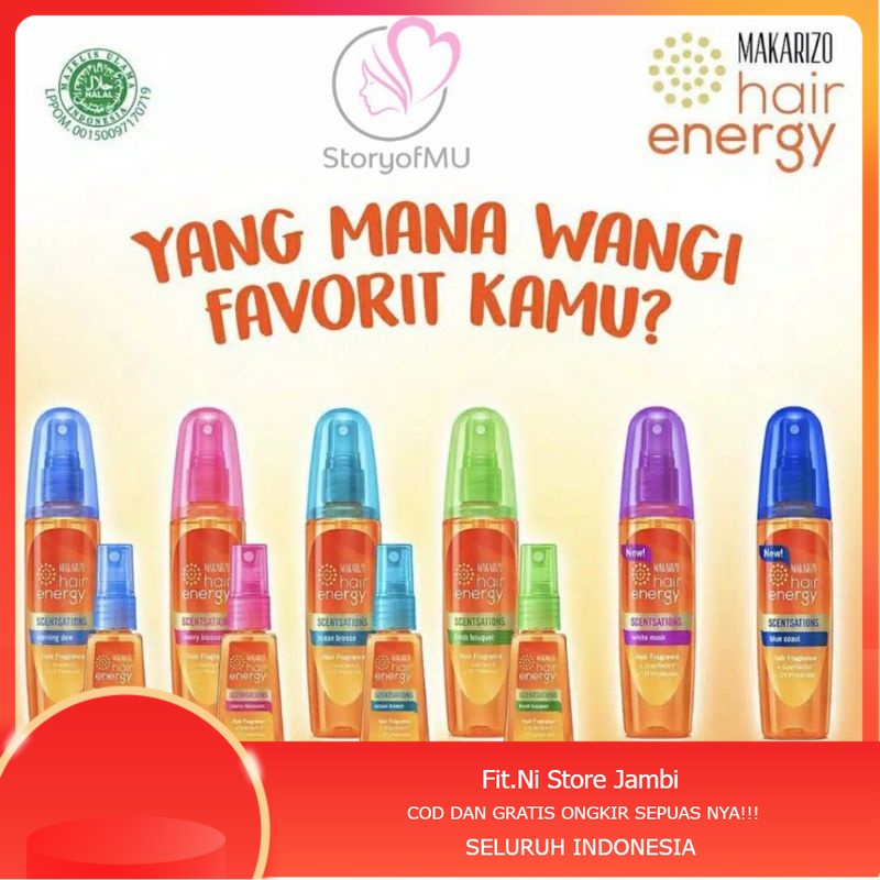 Jual MAKARIZO Hair Energy Scentsations Hair Fragrance (Parfum Rambut ...