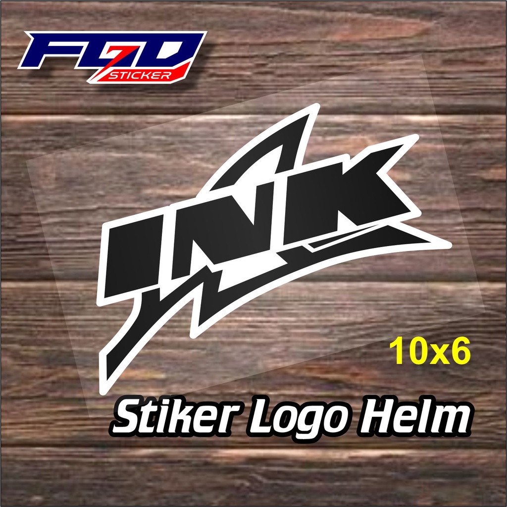 Jual Stiker Logo INK Helm / Sticker INK / Stiker Helm / Stiker Logo INK ...