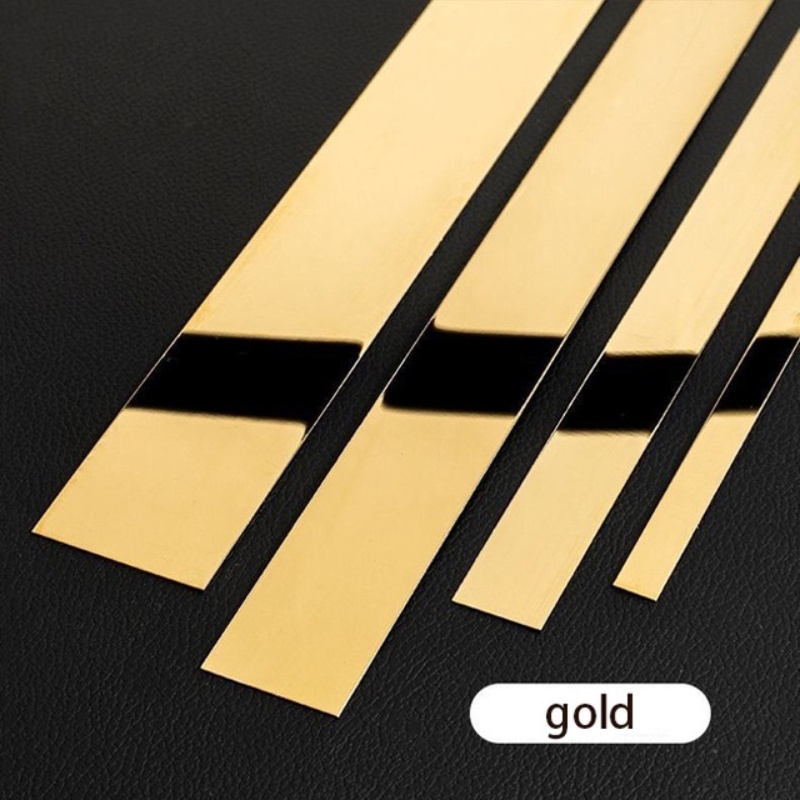 Jual 【COD】3M List Plat / LIST PLAT STRIP MIRROR Dekorasi /Stiker ...