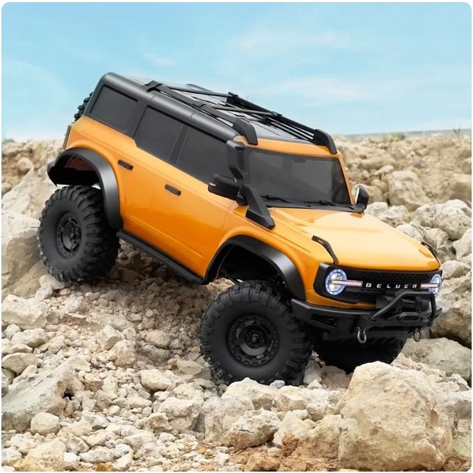 Jual Huangbo HB R1001 1:10 313mm RTR Ford Bronco clone Traxxas TRX4 VS ...