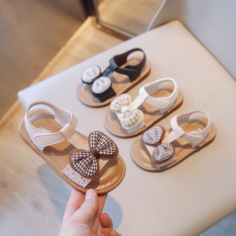Jual R230 NEW Sepatu sandal anak perempuan motif pita bulat kualitas ...