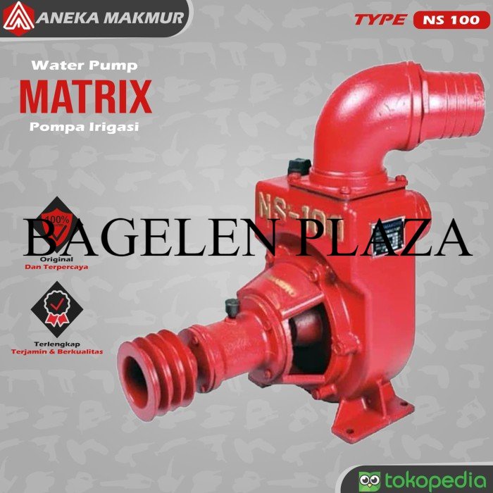 Jual Obral Matrix Mesin Pompa Air Irigasi NS 100 Water Pump 4 Inch ...