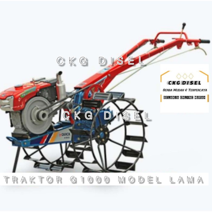 Jual MESIN HAND TRAKTOR BAJAK SAWAH COMPLETE SET QUICK KUBOTA G1000 ...