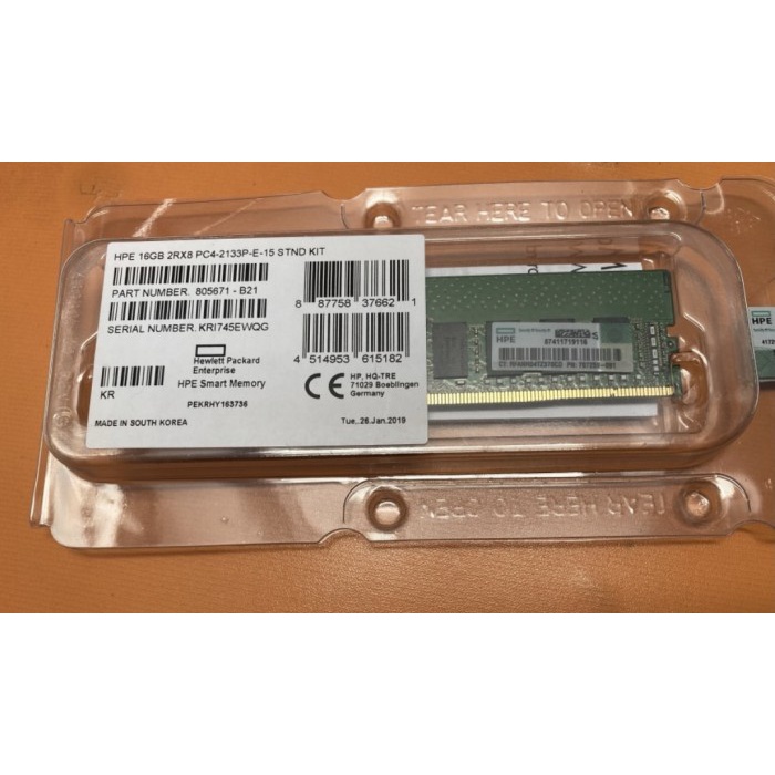 Jual Memory ram server hp 16gb 2Rx8 PC4-2133P-E-15 805671-B21 | Shopee Indonesia
