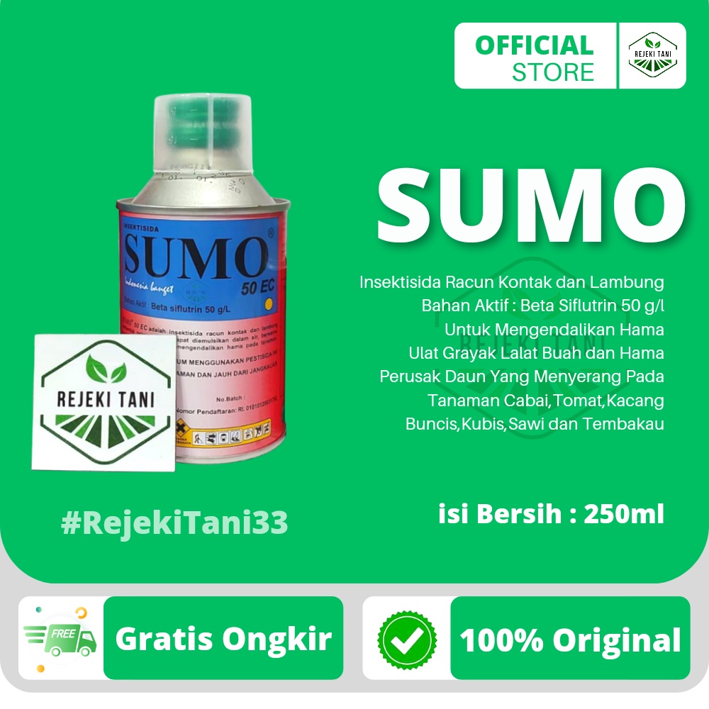 Jual Insektisida SUMO 50EC 250ml Racun Kontak dan Lambung Untuk ...