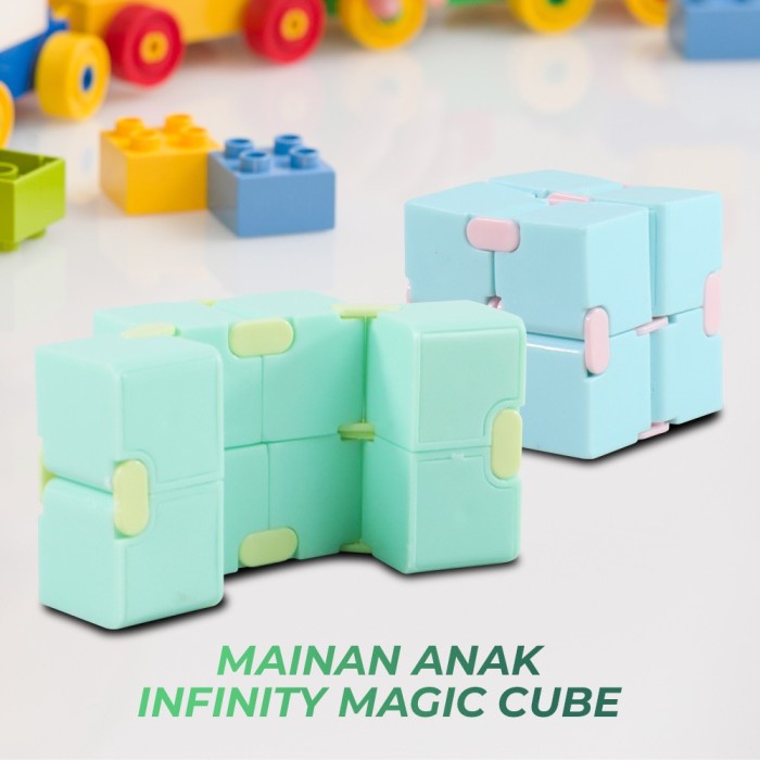 Jual INFINITY MAGIC CUBE fidget puzzle anti stress toys | Shopee Indonesia