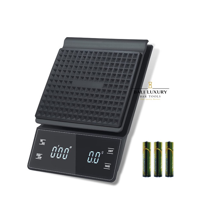 Jual Digital Coffee Scale with Timer, 3 kg/0.1 g High Precision Scale ...