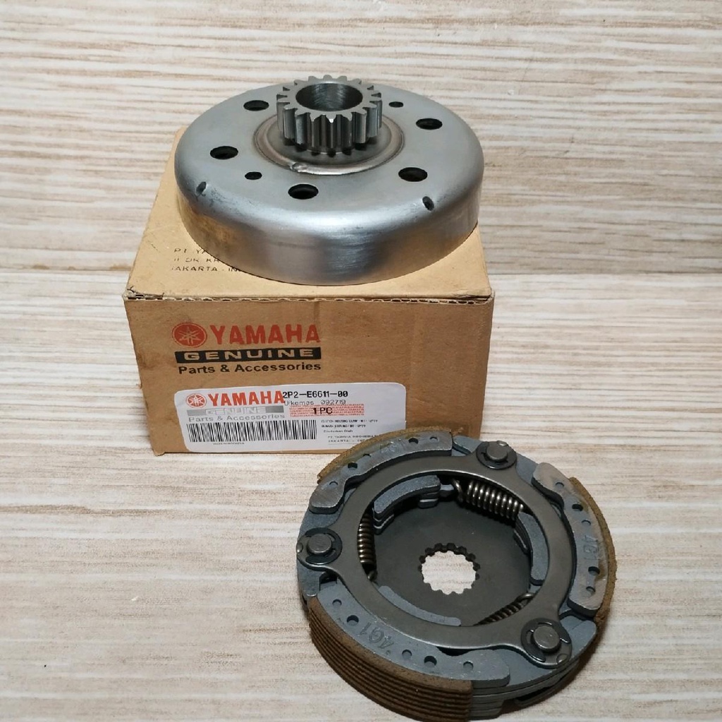 Jual Mangkok Ganda / Lonceng 18t + Kampas Kopling Ganda Motor Vega Lama - Crypton - Jupiter Z ...