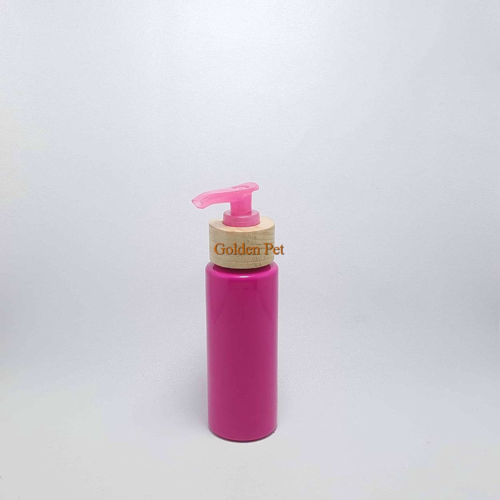 Jual Botol Pet 100 Ml Rf Pendek Merah Pump Lotion Uniq / Botol Plastik ...