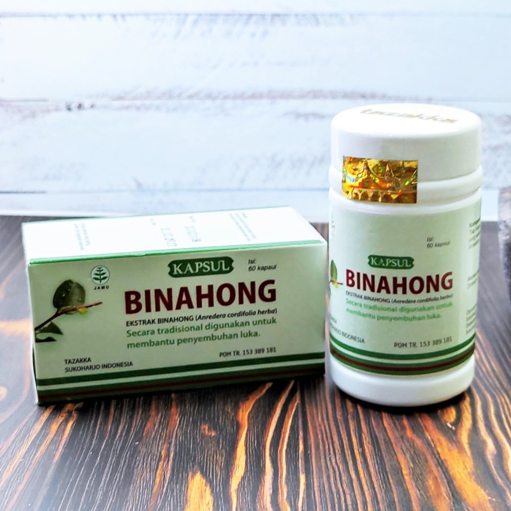 Jual Kapsul Binahong Tazakka 60 Kaps Marwaa.store | Shopee Indonesia