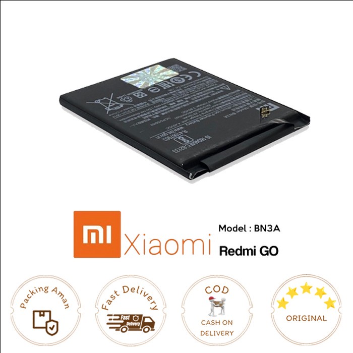 Jual Baterai XIAOMI Redmi Go / BN3A ORI | Shopee Indonesia