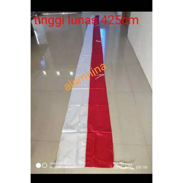 Jual PROMO KEISTIMEWAAN Umbul umbul bendera merah putih Bendera umbul umbul 4 meter MERAH PUTIH ...
