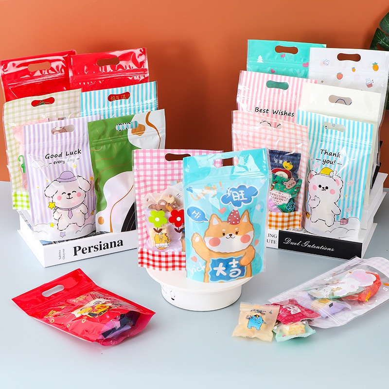 Jual [ISI 50 LEMBAR - 15x22+3.5 cm] Plastik Klip Ziplock Motif Plastik ...