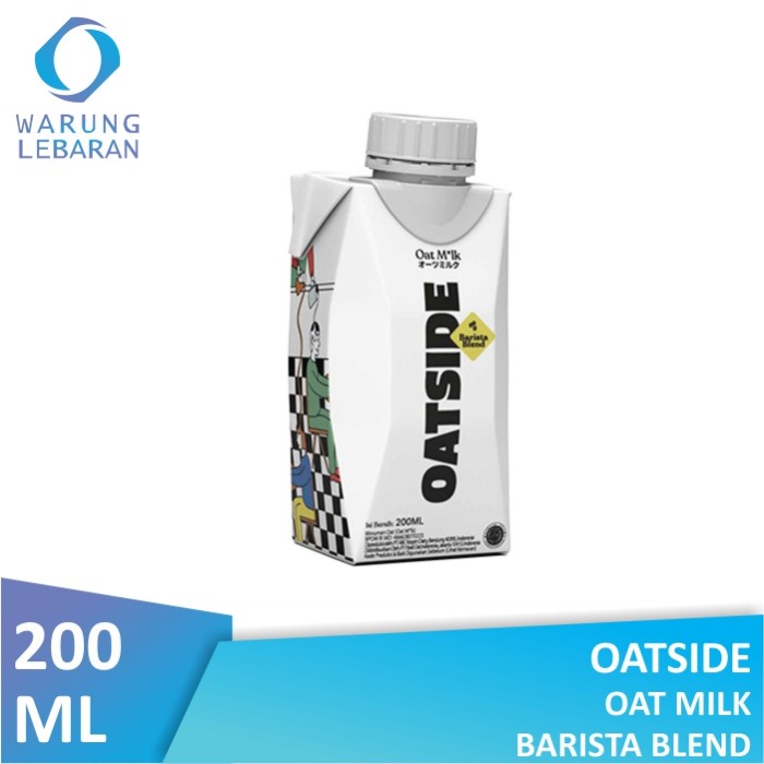 Jual Oatside Oat Milk Barista Blend 200ml | Shopee Indonesia